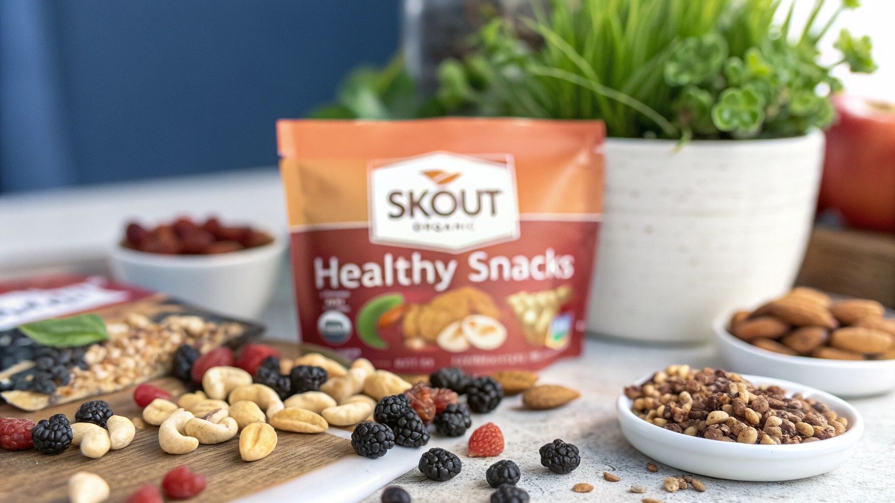 Finding Your Healthy Option for Snacks – Skout Organic