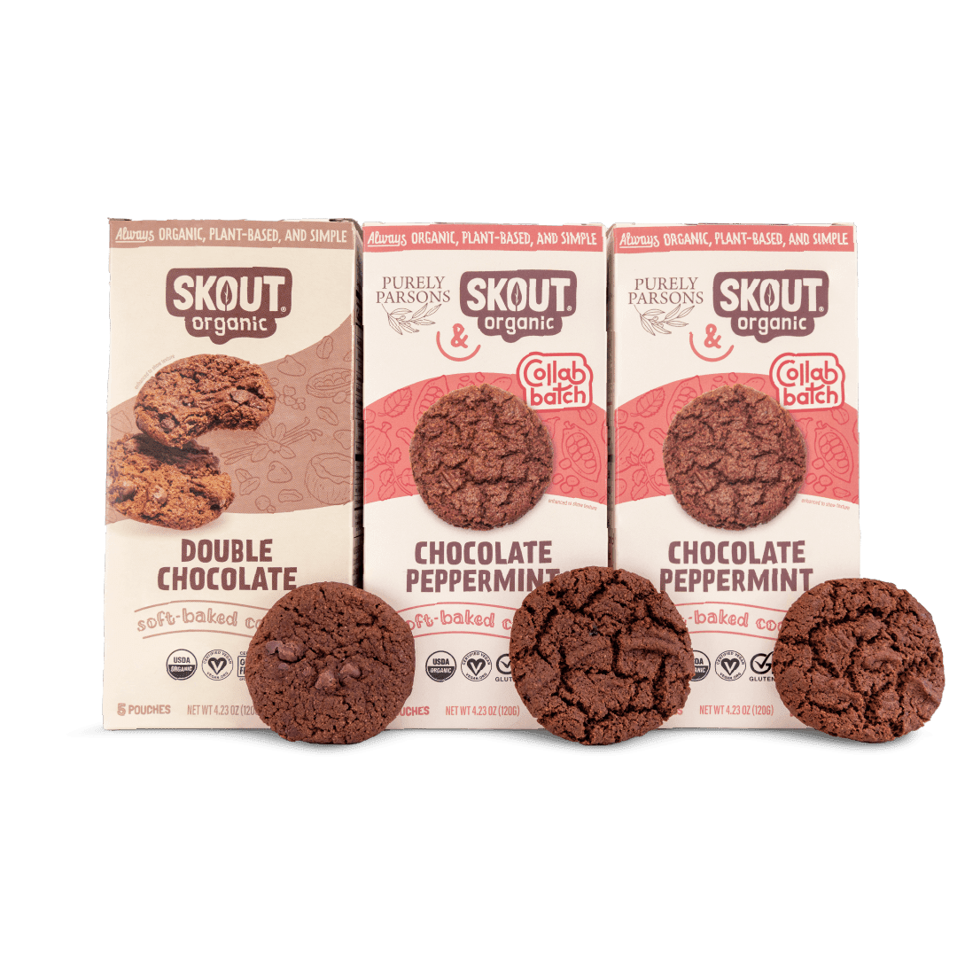 Skout Organic Soft Baked Cookies | PurelyParsons Variety Pack