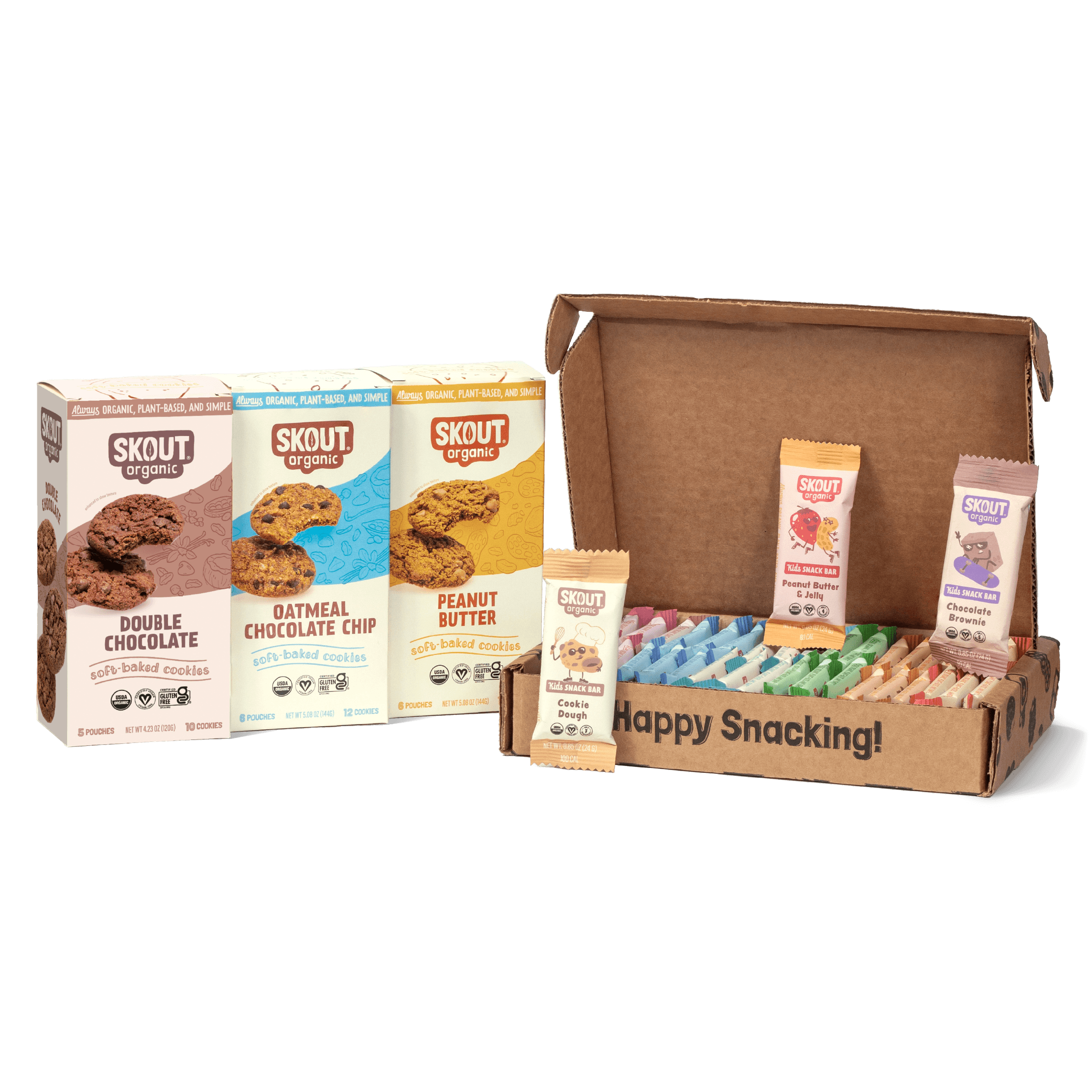 Skout Organic Soft Baked Cookies | Variety Pack