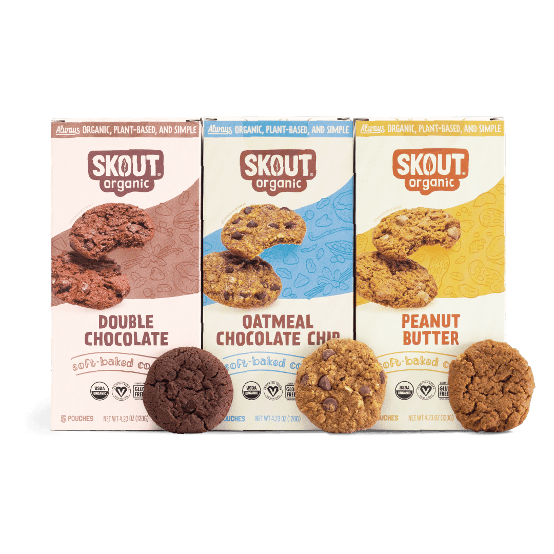 Skout Organic Soft Baked Cookies | Variety Pack