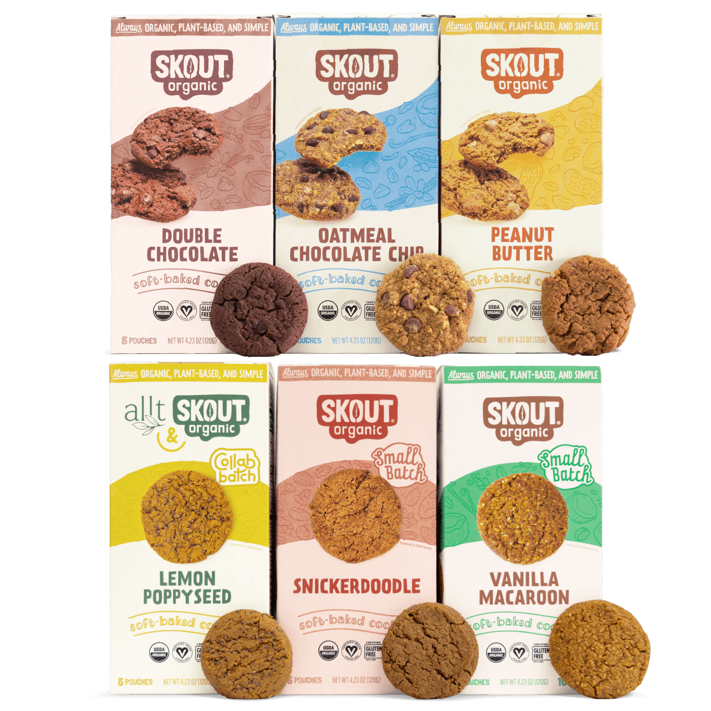 Skout Organic Soft Baked Cookies | Vegnews Variety Pack