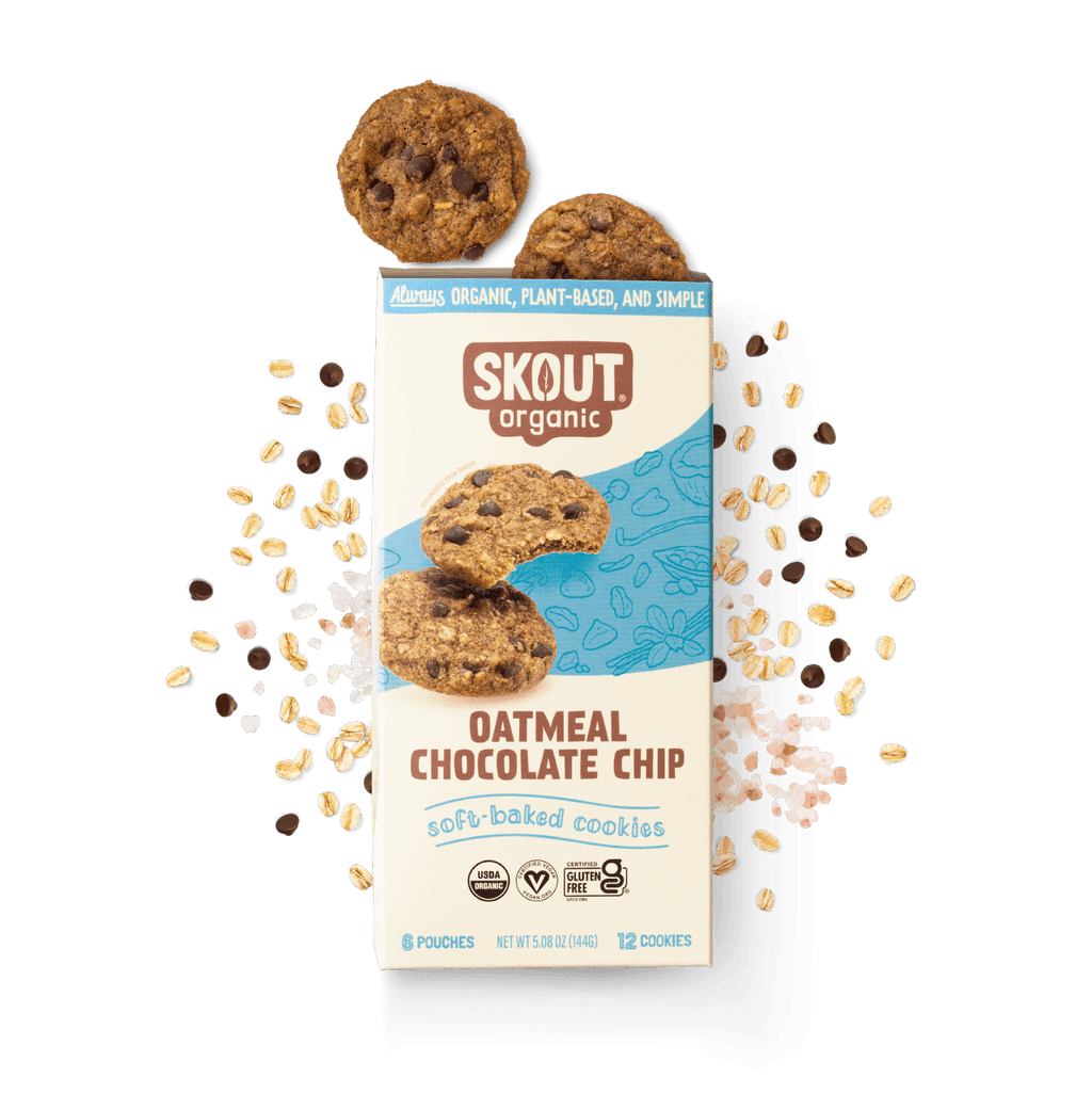 Skout Organic Soft Baked Cookies | Oatmeal Chocolate Chip
